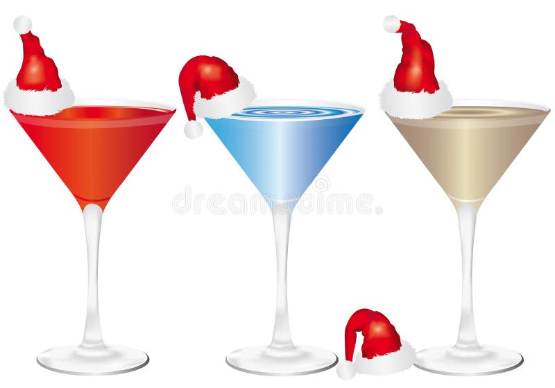 Christmas Drinks Clip Art