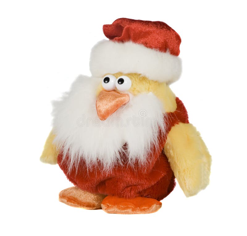 Santa Duck stock photo. Image of vibrant, yellow, crimson - 10826444