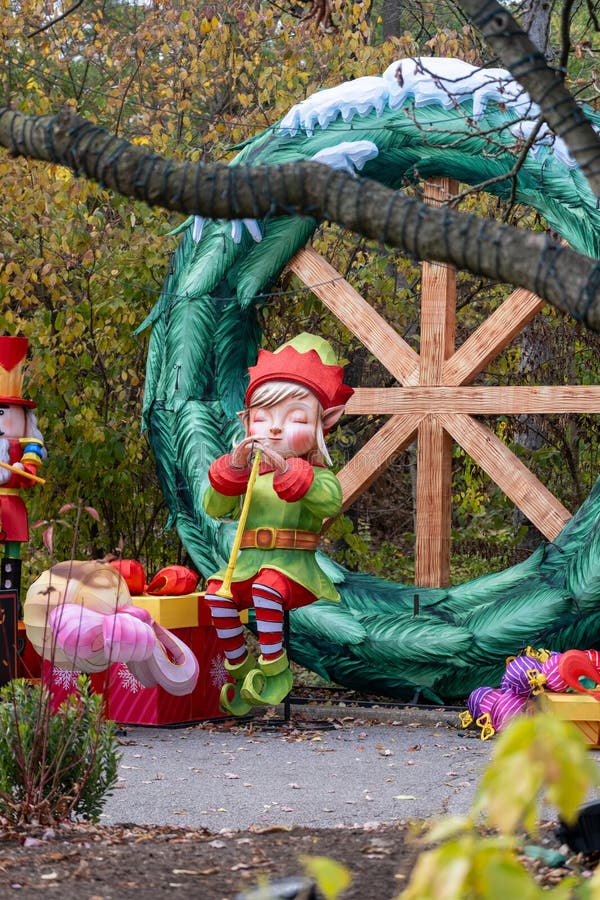 Christmas Dwarf As a Decoration for Christmas Holidays Stock Photo ...