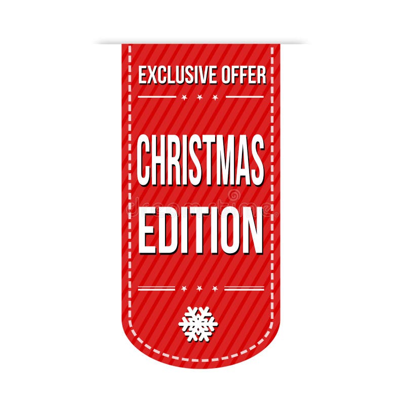 Christmas Market Label or Sticker Stock Vector - Illustration of ...
