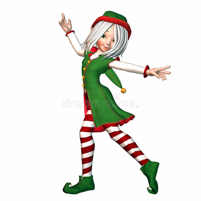 Elf Posing Stock Illustrations – 1,096 Elf Posing Stock Illustrations ...
