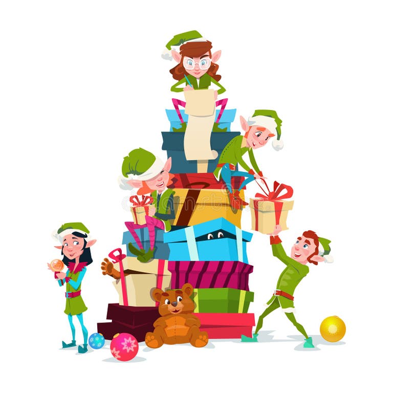 Cartoon Character Present Stock Illustrations – 104,931 Cartoon ...