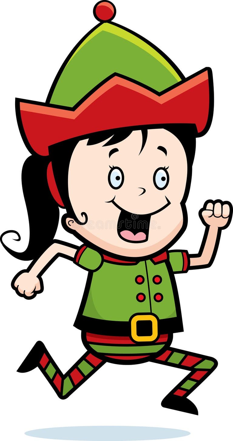 Elf Running Stock Illustrations – 545 Elf Running Stock Illustrations ...