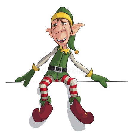 Elf Sitting Stock Illustrations – 2,472 Elf Sitting Stock Illustrations ...