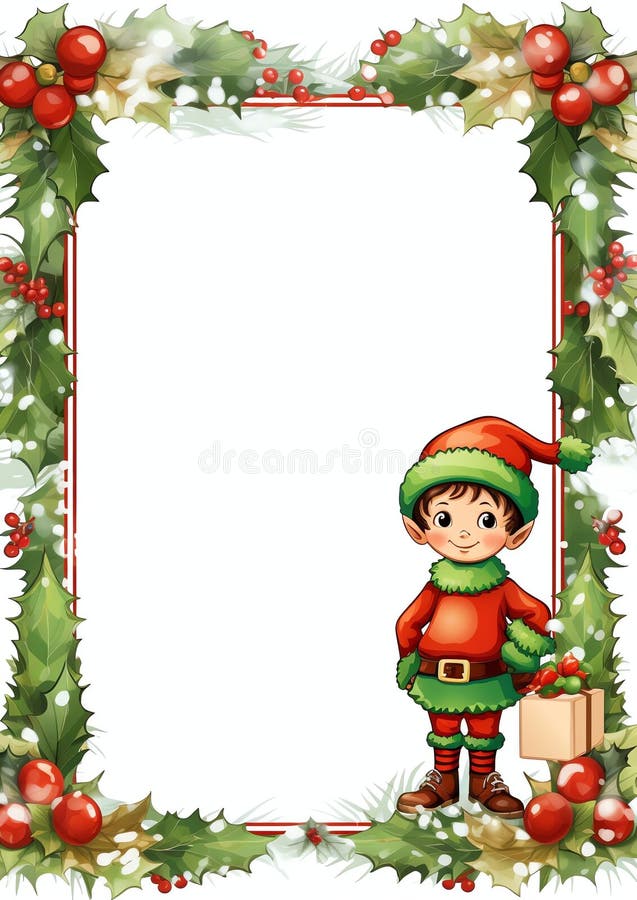 Elf Border Stock Illustrations – 1,455 Elf Border Stock Illustrations ...