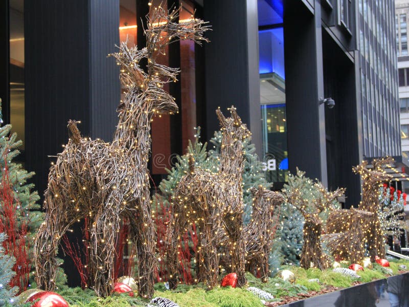 Christmas elks stock image. Image of tourist, celebration - 90155781