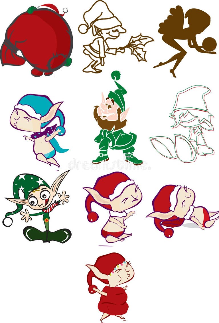 Small Elves Stock Illustrations – 1,322 Small Elves Stock Illustrations ...