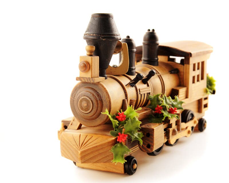 Christmas Engine stock photo. Image of locomotive, engine - 16939036