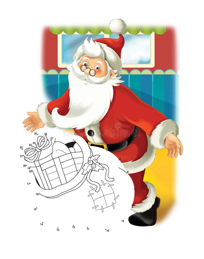 The Christmas Exercise - Illustration and Work Page for the Children ...