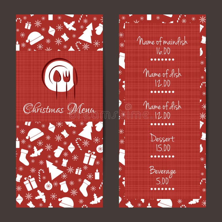 Festive Menu Stock Illustrations – 35,705 Festive Menu Stock ...