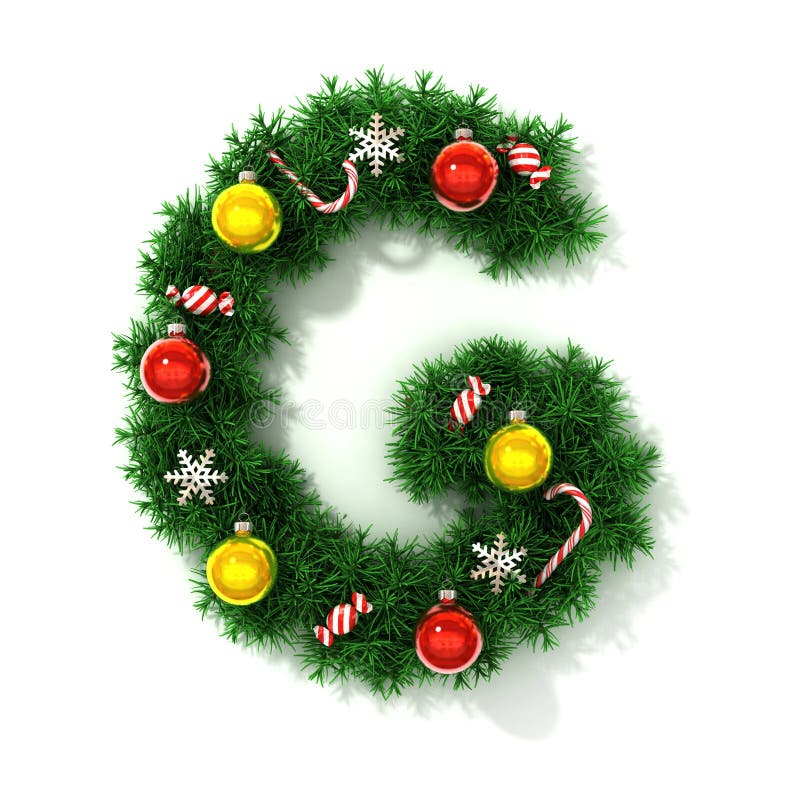 Christmas Letter G Red Stock Illustrations – 108 Christmas Letter G Red ...