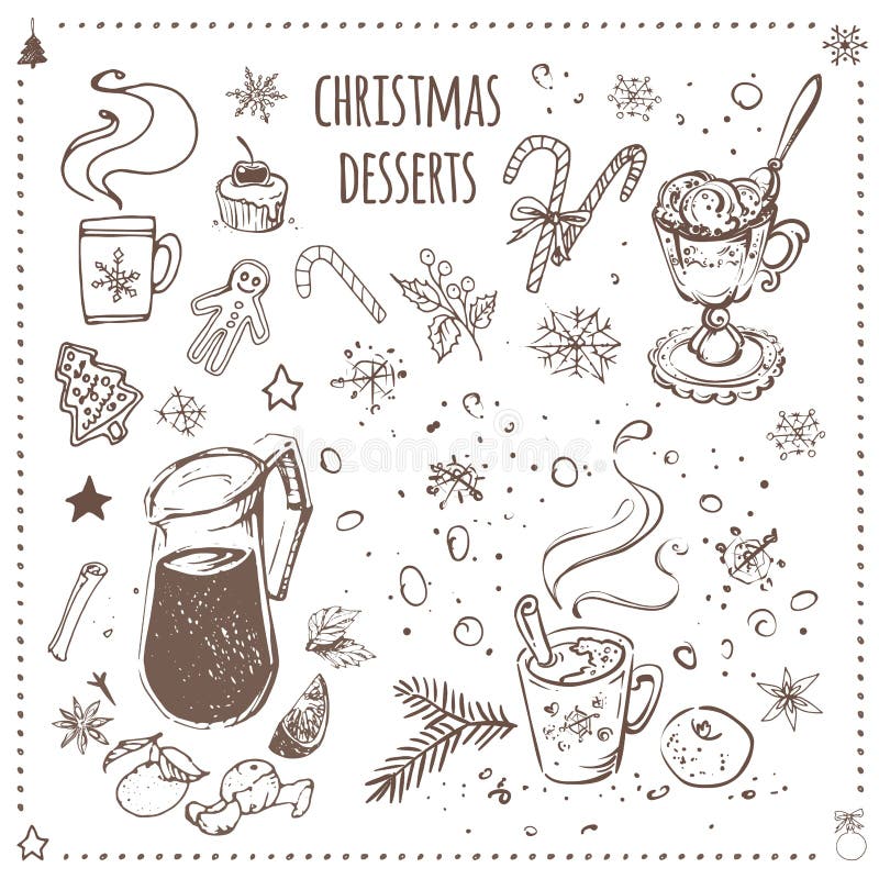 Cooking Food Illustrations Set. Hand Drawn Sketches Stock Vector ... Cooking Food Illustrations Set. Hand Drawn Sketches Stock Vector ...