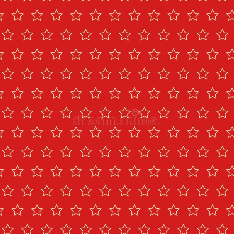 Christmas Geometric Pattern with Stars in Red and Golden Stock Photo ...