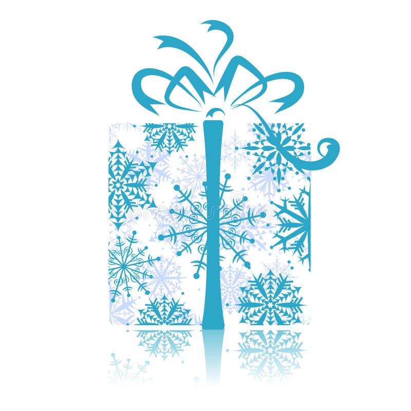 Christmas gift box stock vector. Illustration of gift - 11690085