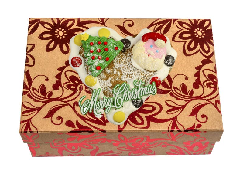 Christmas Gift Box stock photo. Image of ginger, christmas - 82353154