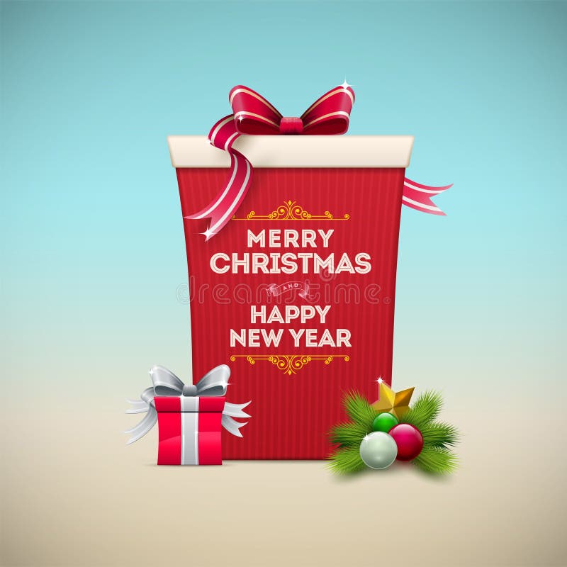 Christmas Gift Boxes stock vector. Illustration of sale - 80893382