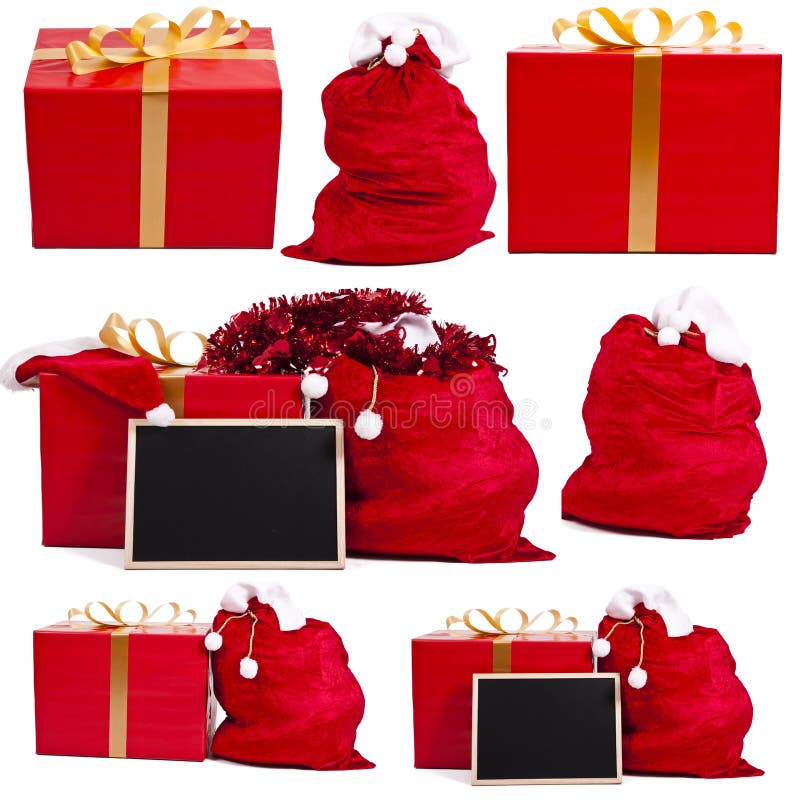 Christmas gift set stock photo. Image of packages, december - 63644980