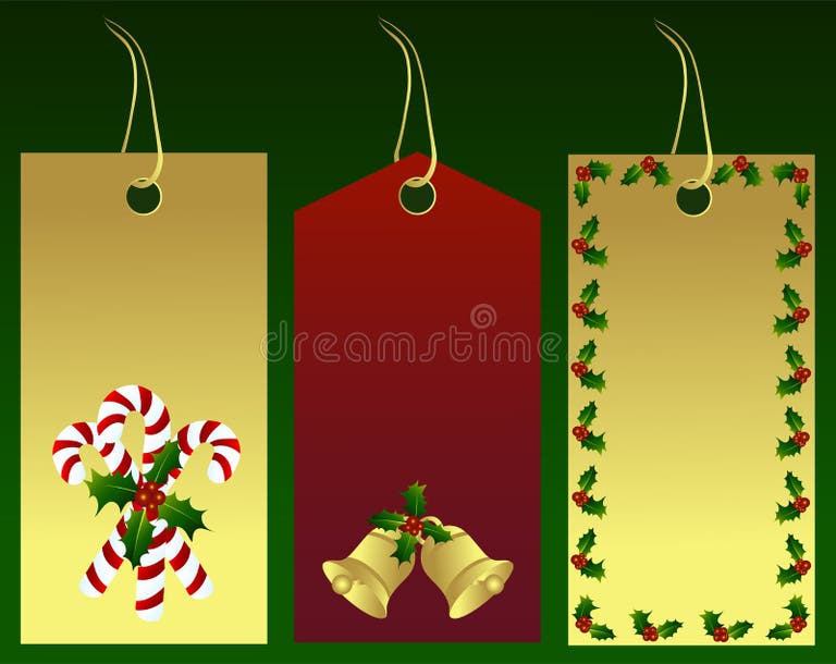 Christmas gift tags stock vector. Illustration of religion - 11561729