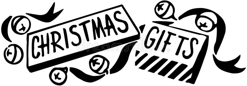 Christmas Gifts Header stock vector. Illustration of scalable - 42098426