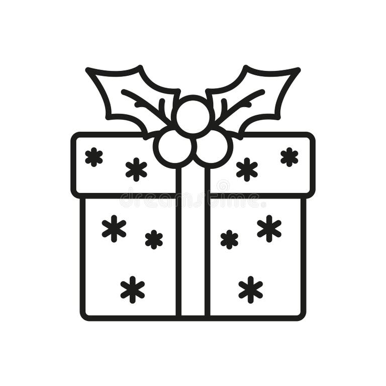 Christmas Gifts Icon Vector Basic Design Simple and Modern Stock Vector ...