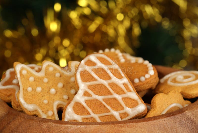 Christmas gingerbread stock photo. Image of glazed, january - 21258222
