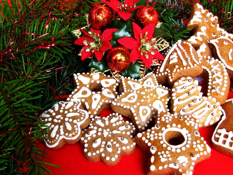 Christmas gingerbread stock image. Image of home, festive - 3499517