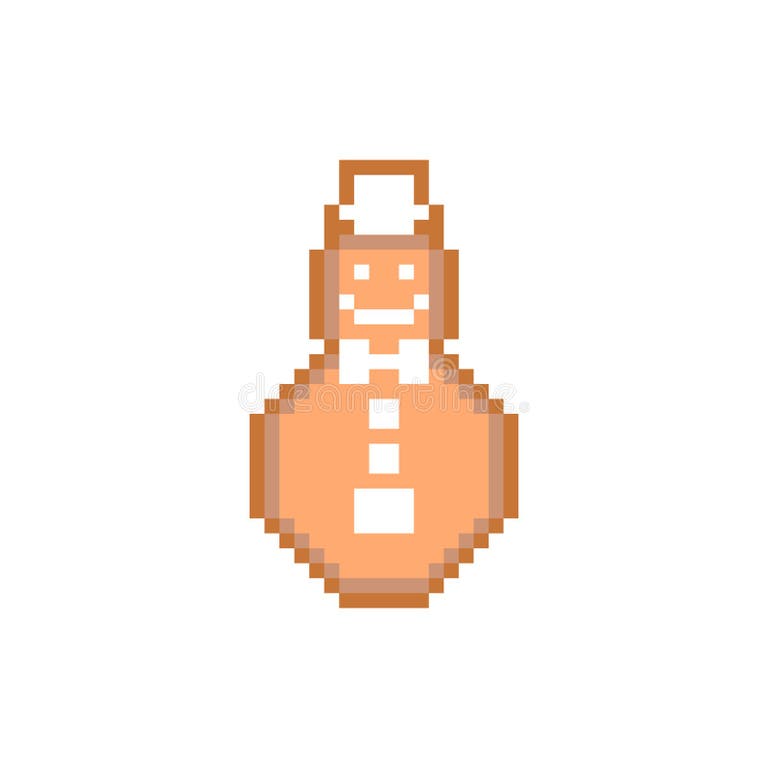 Pixel Art Christmas Gingerbread Stock Illustrations – 243 Pixel Art ...