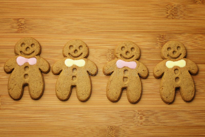 Christmas gingerbread men stock image. Image of dough - 28281345
