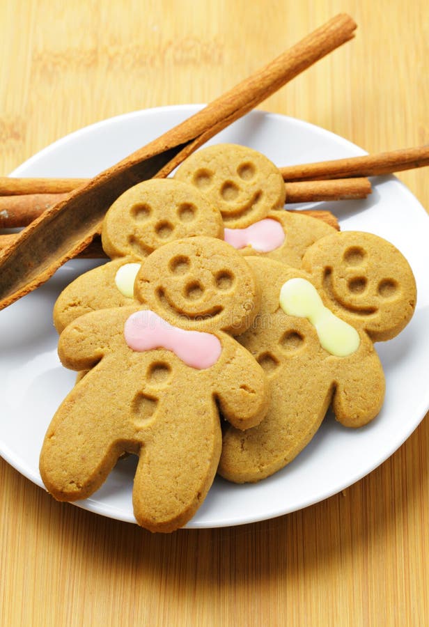 Christmas gingerbread men stock image. Image of homemade - 28281347