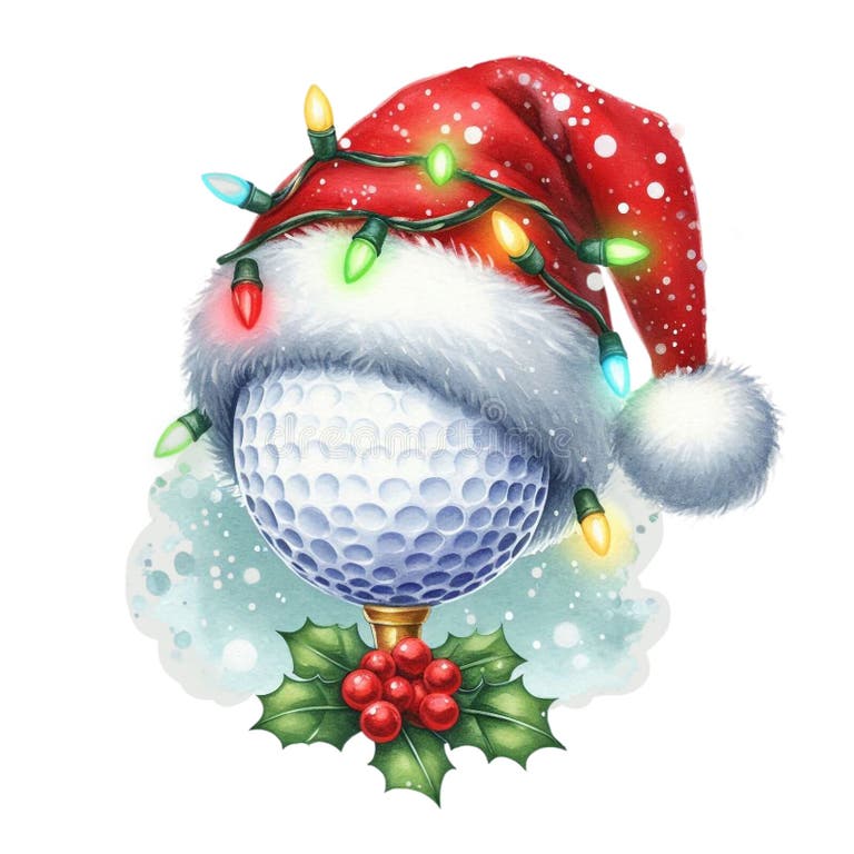 Christmas Golf Stock Illustrations – 2,310 Christmas Golf Stock ...