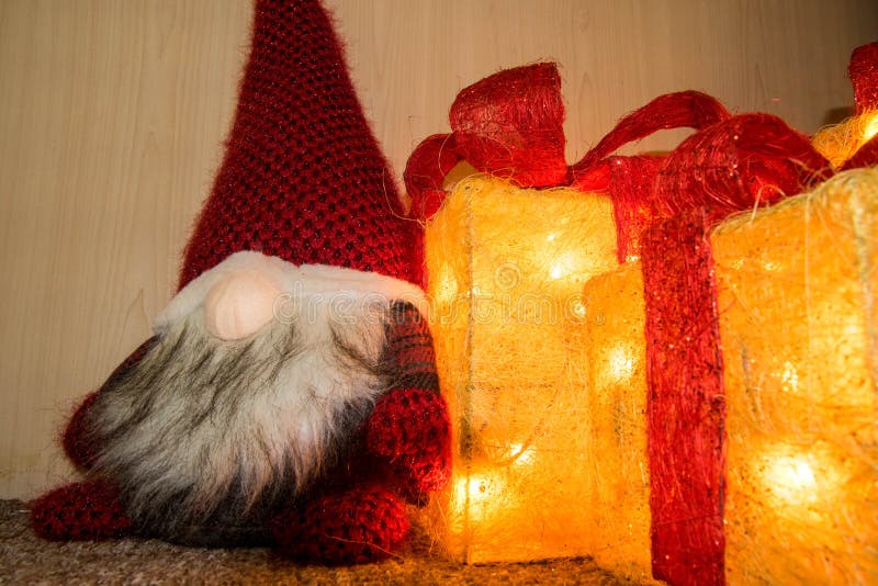 Christmas Gonk stock photo. Image of fancy, costume - 165491624