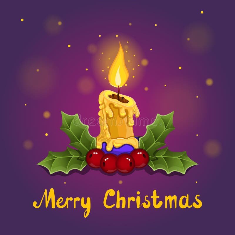 Christmas greeting card stock illustration. Illustration of ...