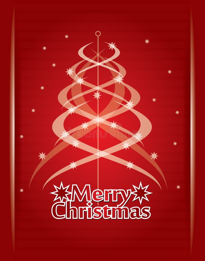 Christmas Greeting Card - Bitmap Format Stock Illustration ...