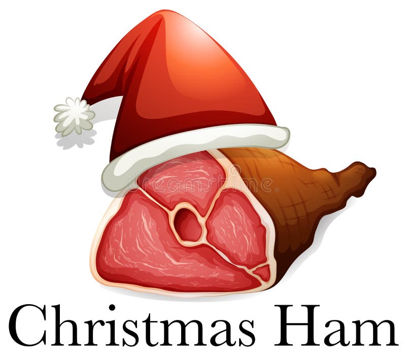 Christmas Ham Stock Illustrations – 439 Christmas Ham Stock ...