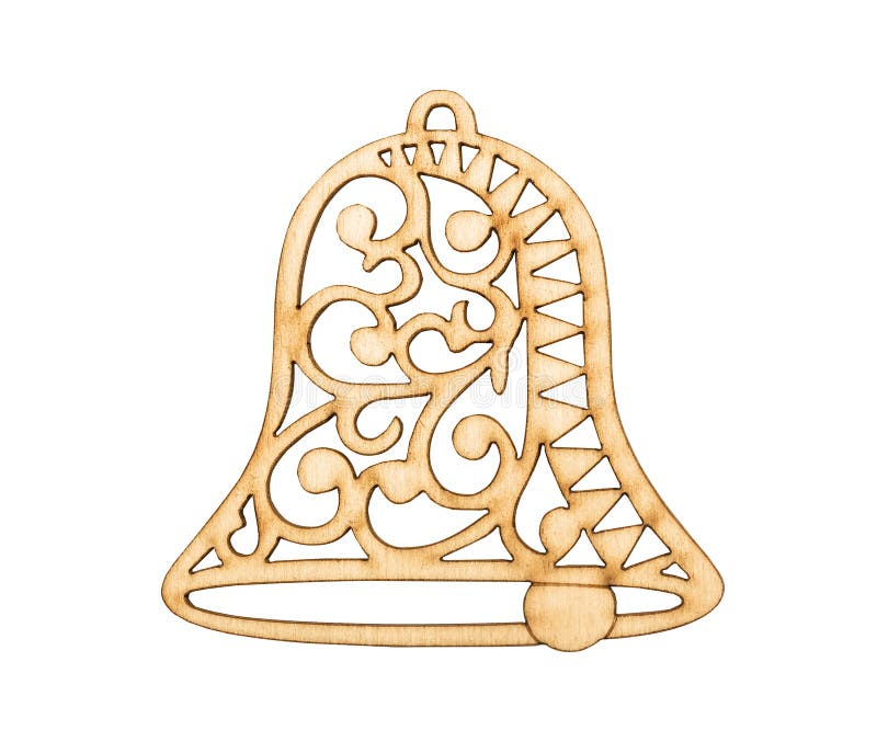 Christmas Hand Bell Shape Decoration Stock Photo - Image of religious ...