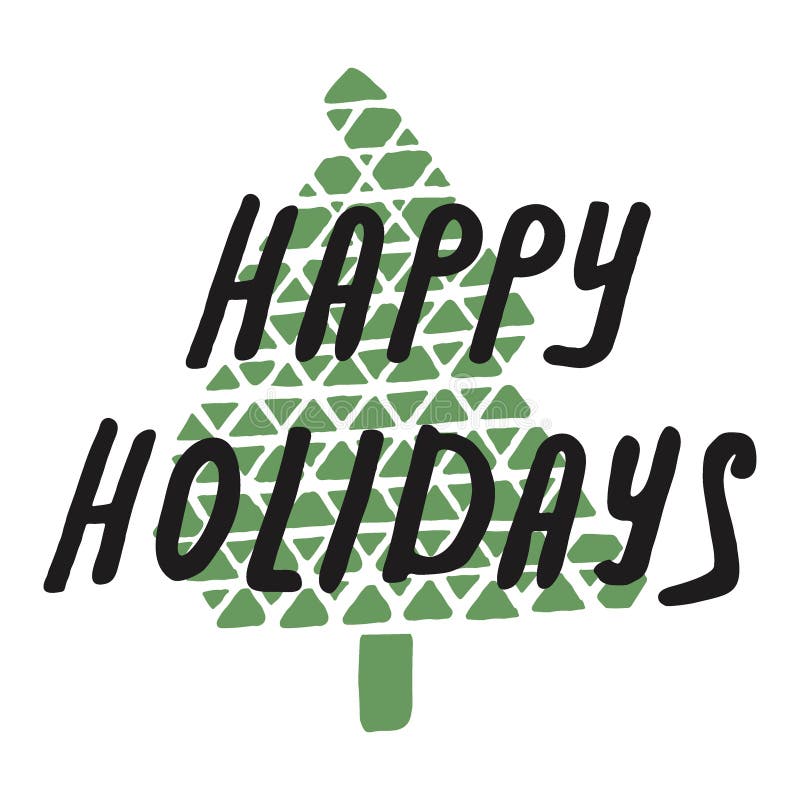 Christmas Hand Lettering Sign Holiday Vector Designs Stock Vector ...