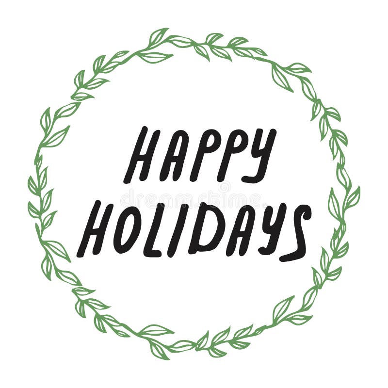 Christmas Hand Lettering Sign Holiday Vector Designs Stock Vector ...