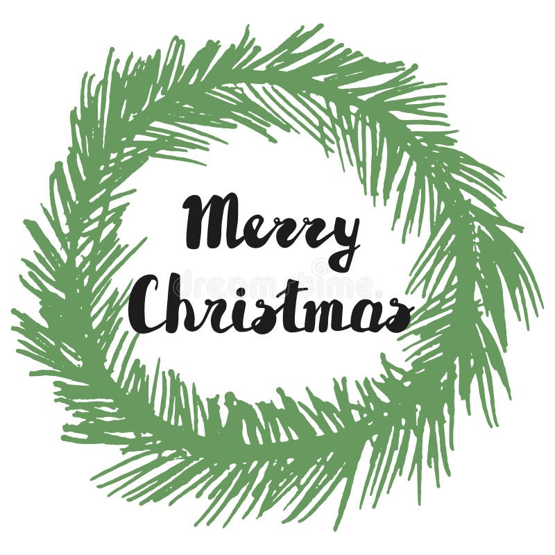 Christmas Hand Lettering Sign Holiday Vector Designs Stock Vector ...