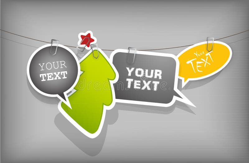 Hanging ID Badges Set stock vector. Illustration of branding - 231024523