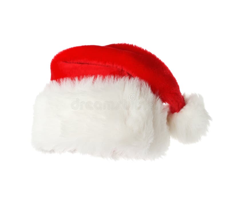 Christmas santa hat stock image. Image of fabric, happy - 21903757