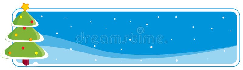 Christmas Header / Banner stock vector. Illustration of background ...