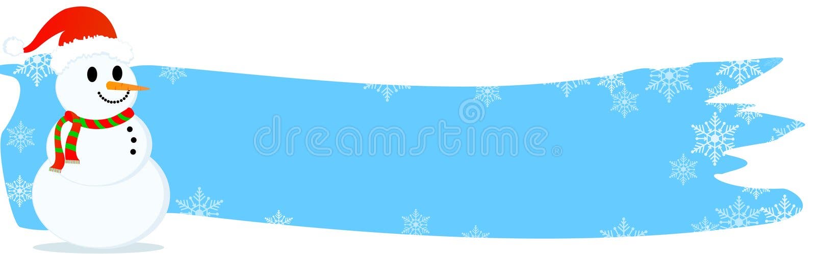 Christmas Header / Banner Santa Stock Vector - Illustration of falling ...