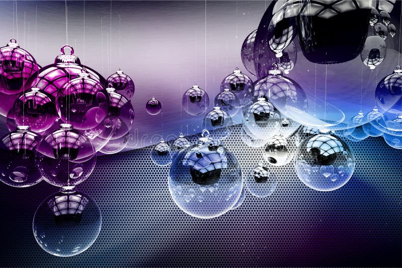 Christmas Hi-Tech stock illustration. Illustration of purple - 24709412