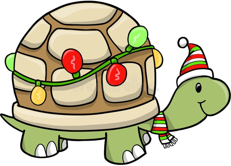 Christmas Turtle Stock Illustrations – 715 Christmas Turtle Stock ...