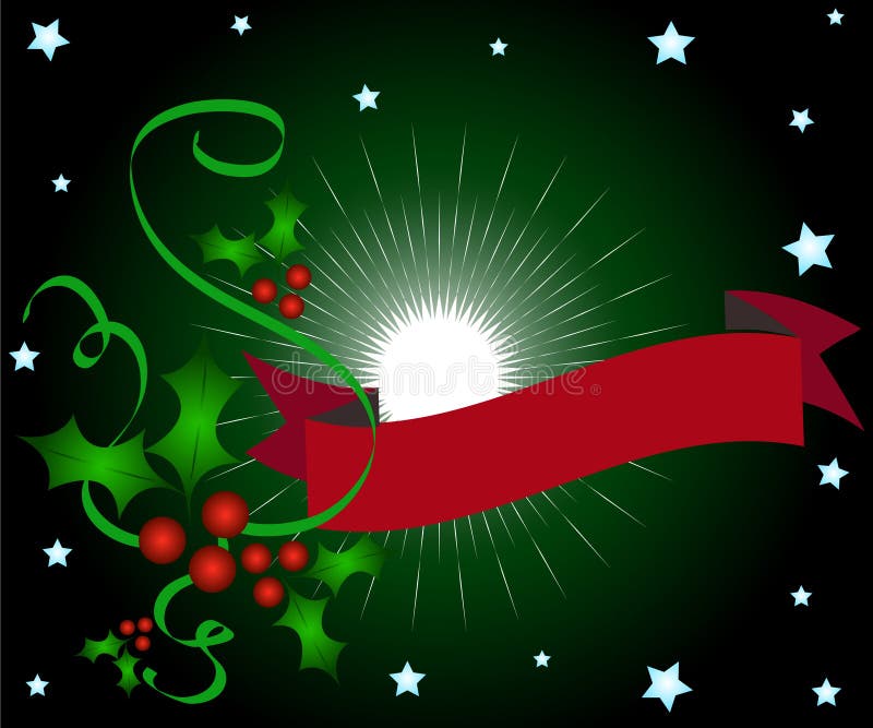 Holly Banner Stock Illustrations – 46,444 Holly Banner Stock ...