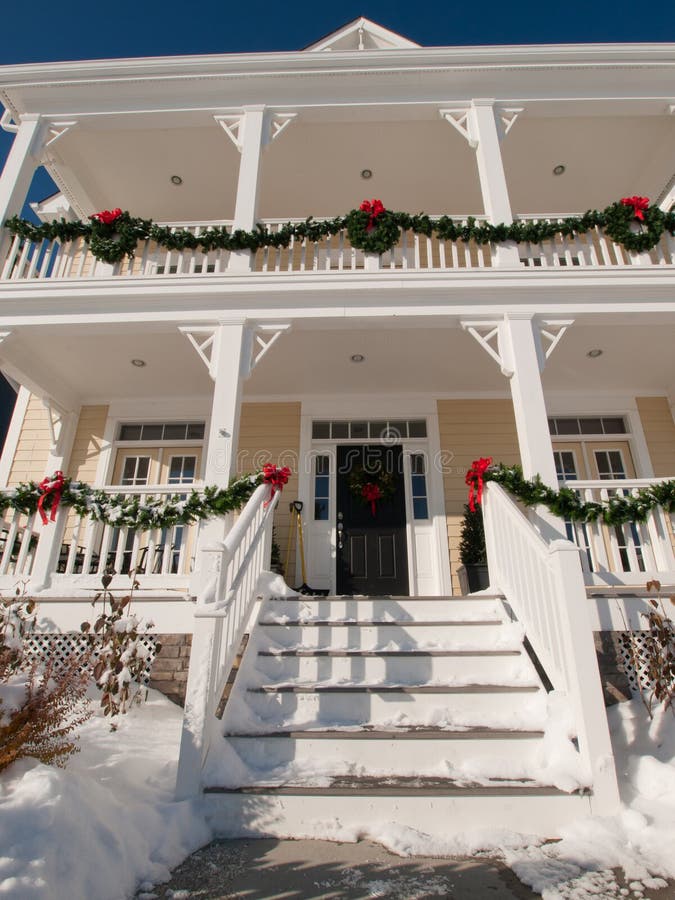 Christmas House stock image. Image of colorado, building - 22312249