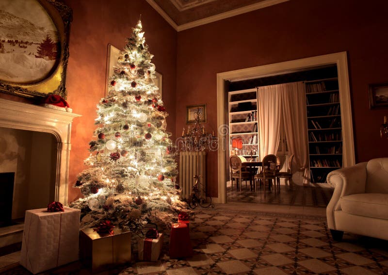 Christmas House stock image. Image of santa, claus, house - 28041609