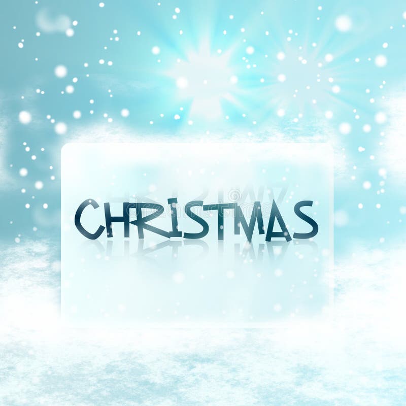 Christmas ice board stock image. Image of xmas, winter - 38843739