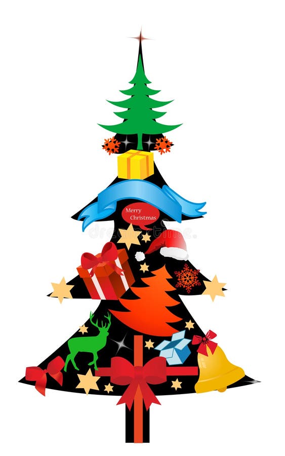 Christmas icons vector stock vector. Illustration of holiday - 7334051