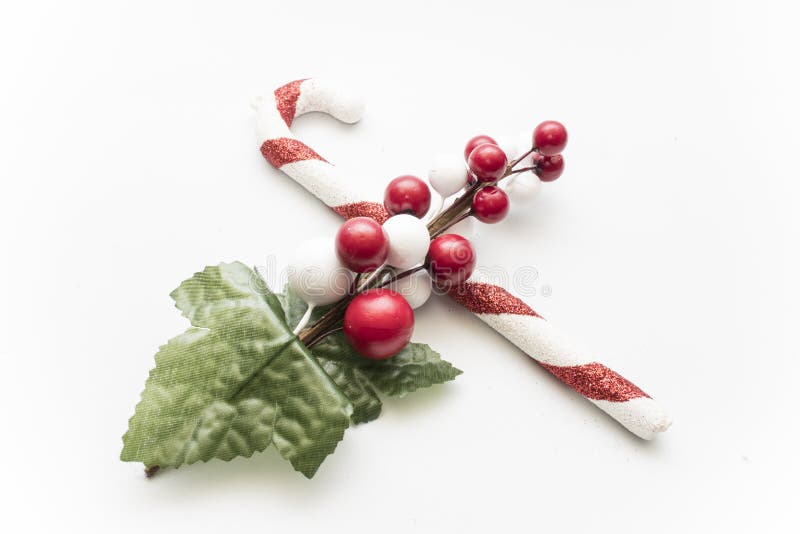 Christmas Items Over White Background Stock Photo - Image of wallpaper ...